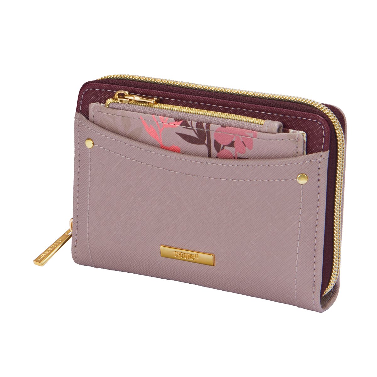 Billetera para mujer Virma 2 en 1: casual y práctica | Cyzone - Cyzone Perú